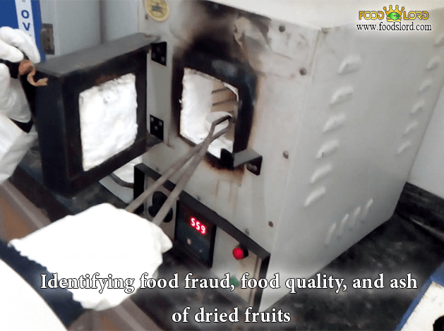 Identifying food fraud, food quality, and ash of dried fruits